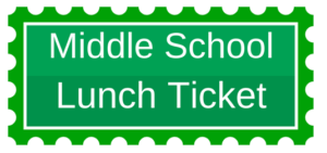Middle School Lunch Ticket – St. Augustine School